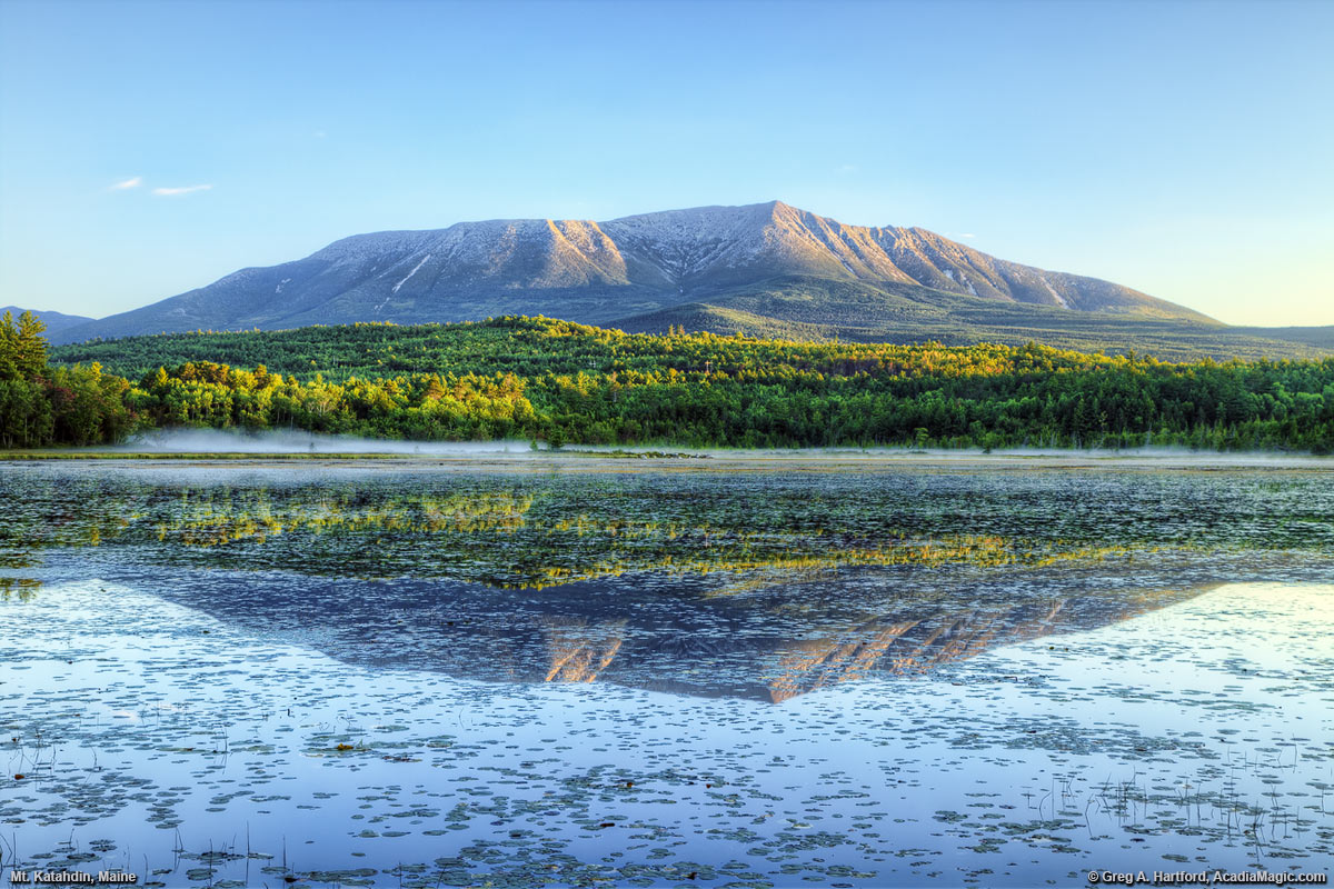 Mount Katahdin, Maine & Baxter State Park