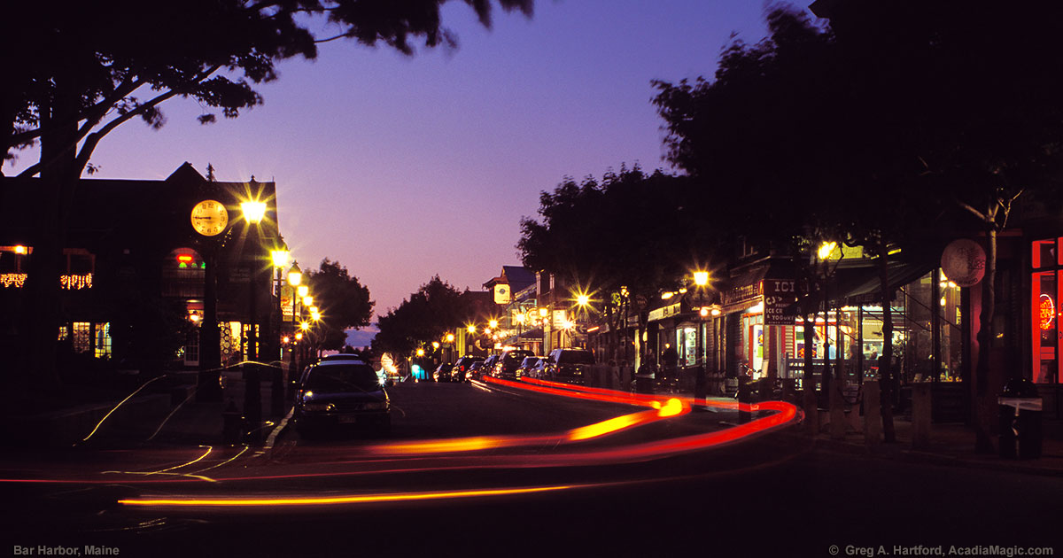 Towns and Villages Near Acadia National Park