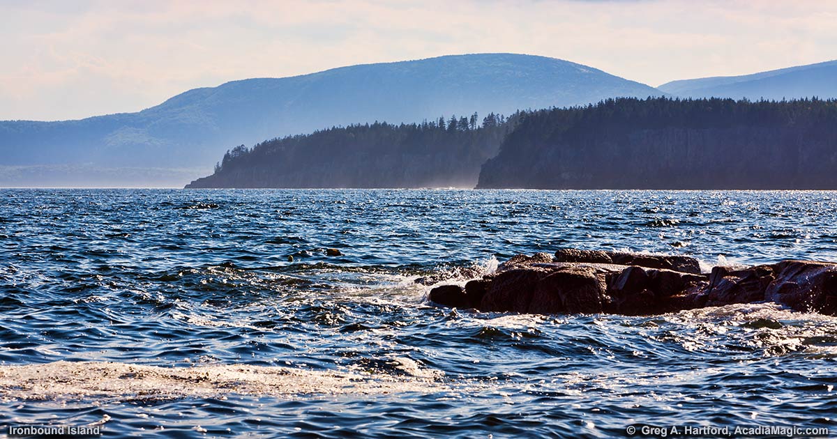 Ironbound Island Maine in Frenchman Bay