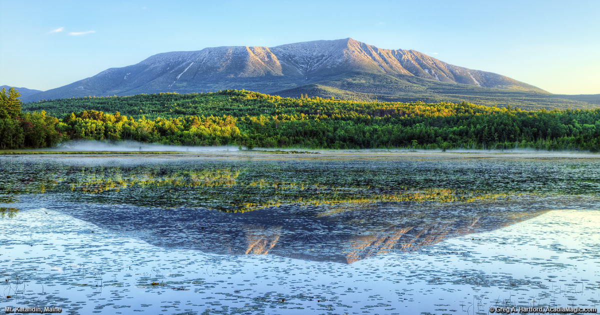 Mount Katahdin, Maine & Baxter State Park
