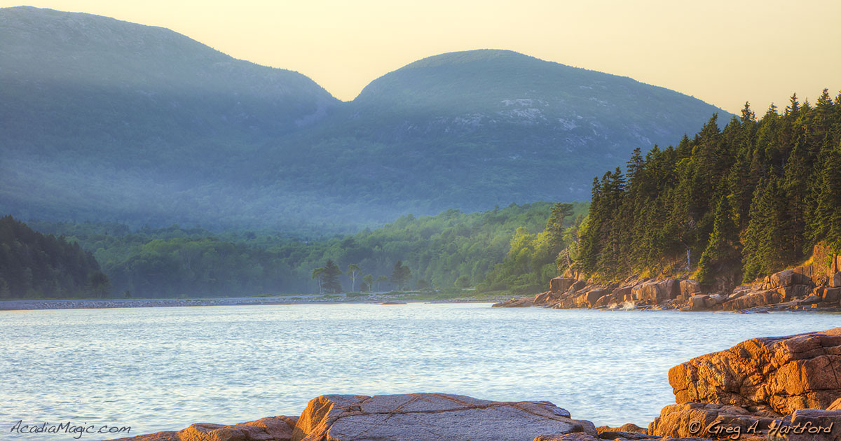 A Peaceful Otter Cove in Acadia National Park