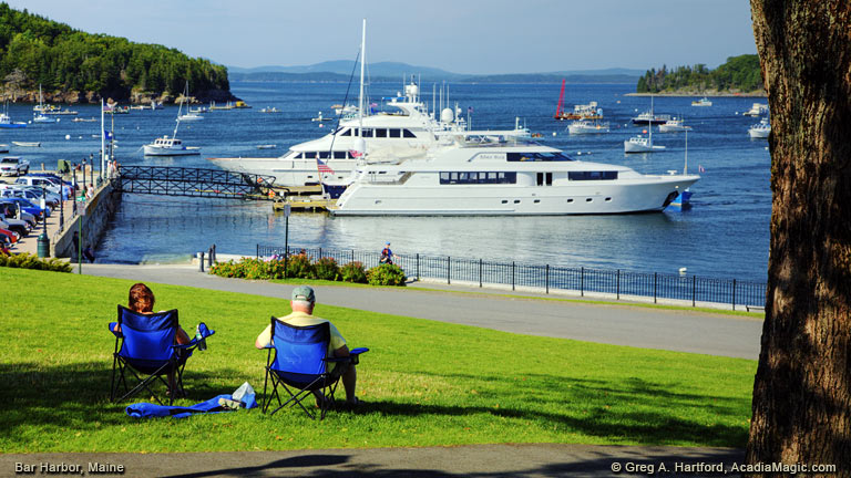 Bar Harbor Shore Path - Acadia Maine